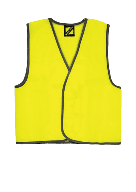 Workcraft Kids Hi Vis Safety Vest WVK800